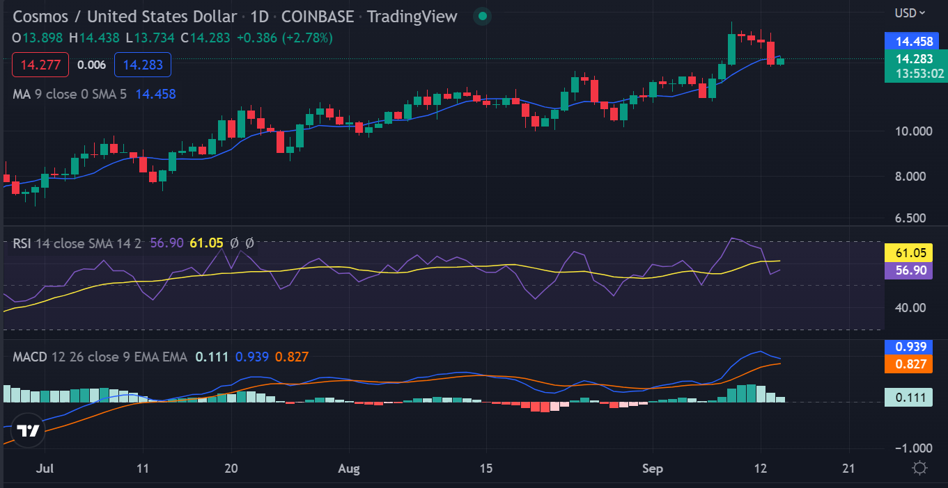 Cosmos Is Down by Over 9%; Will It Continue to Drop? - Coin Edition