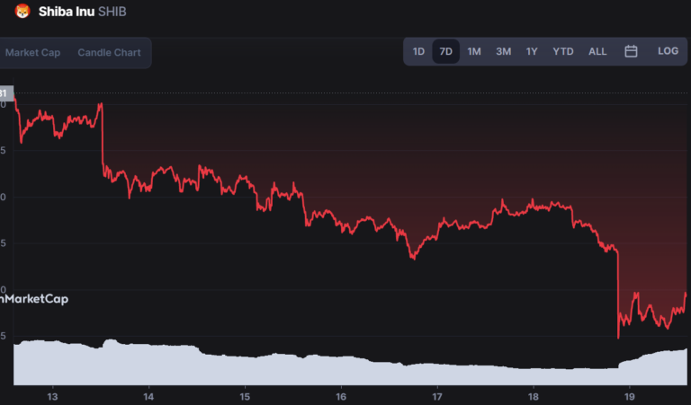 Bullish Reversal Likely as SHIB Touches Previous Low of $0.00000994 ...