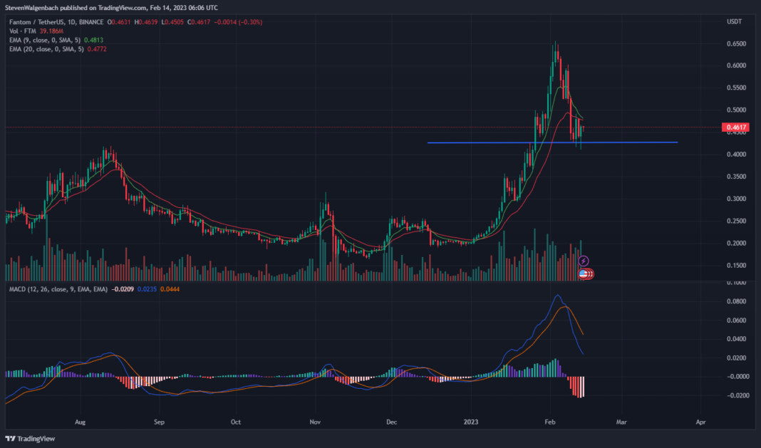 FTM’s Price Rests on Key Support Level After Spike in Chain Activity ...