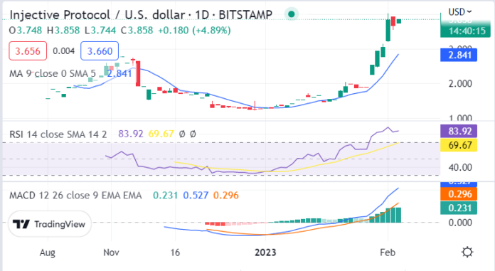 Injective (INJ) Forms Bearish Pattern as Selling Pressure Increases ...