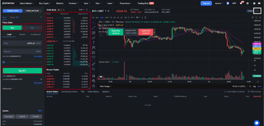 Phemex Exchange Review: Unique Features, Functions, and Trading ...