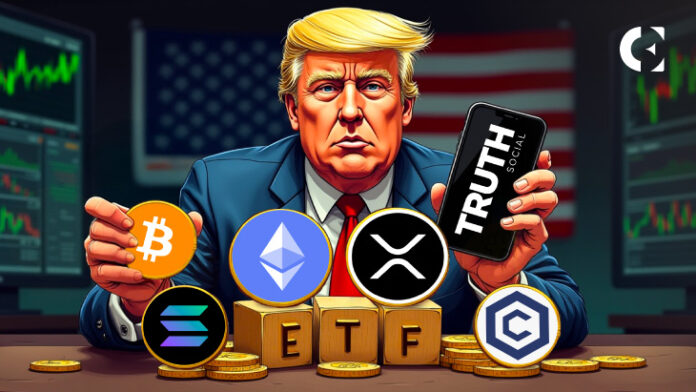 Trump’s Truth Social Files for Crypto Blue Chip ETF Covering BTC, ETH ...
